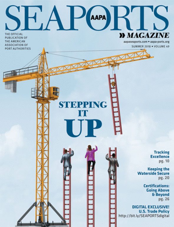 AAPA Seaports Magazine, Summer 2018: Stepping It Up – AAPA Seaports